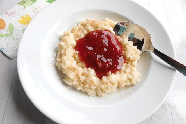 German Rice Pudding – Milchreis Dessert