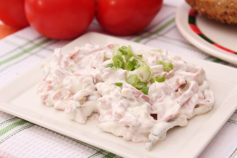 German Fleischsalat – Traditional Sausage Meat Salad