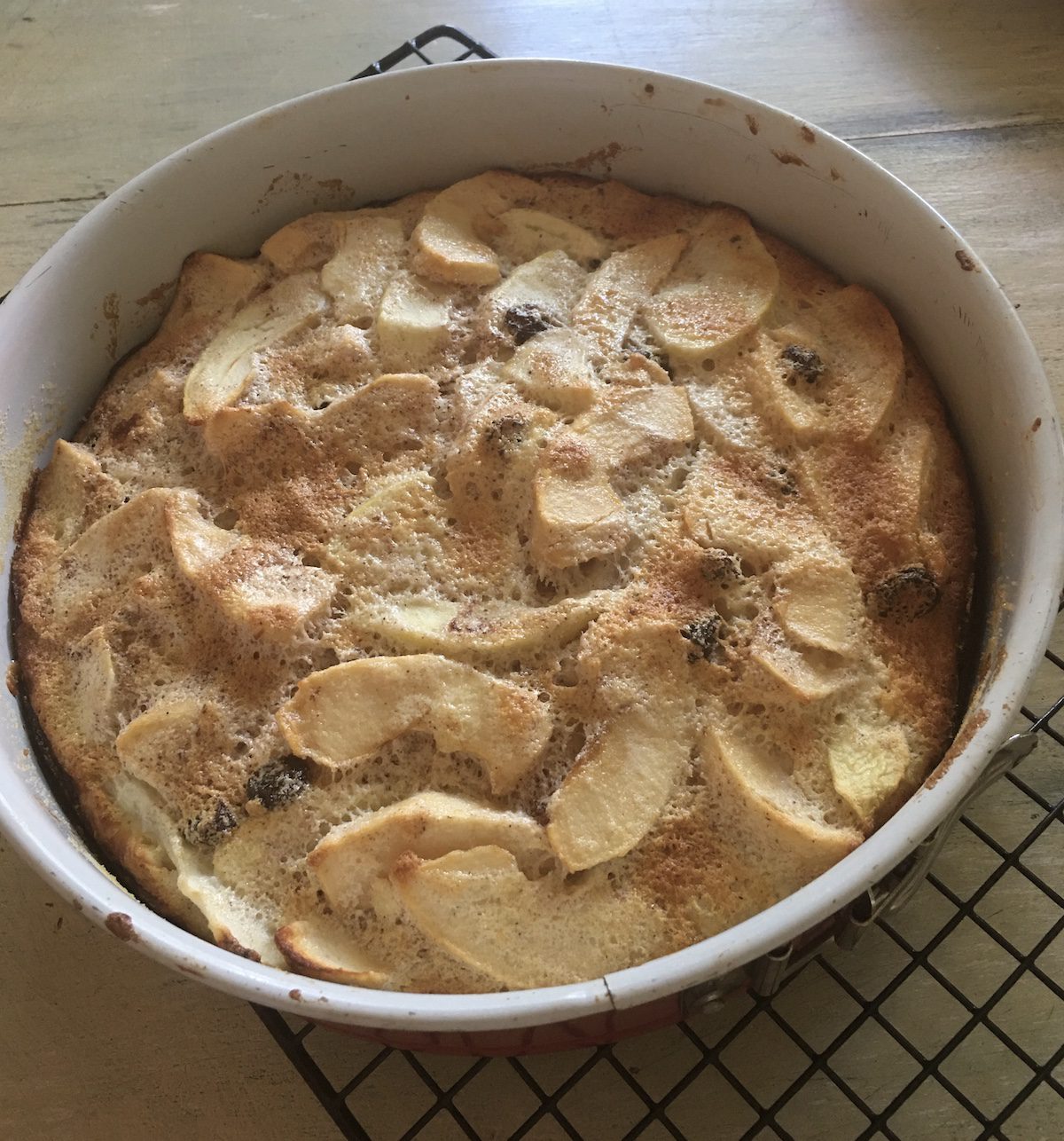 Southern German Apple Cake with Almonds